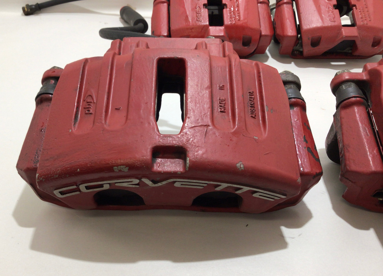 2005-2010 Chevrolet Corvette C6 Base Brake Calipers / Set of 4 / 73K ...