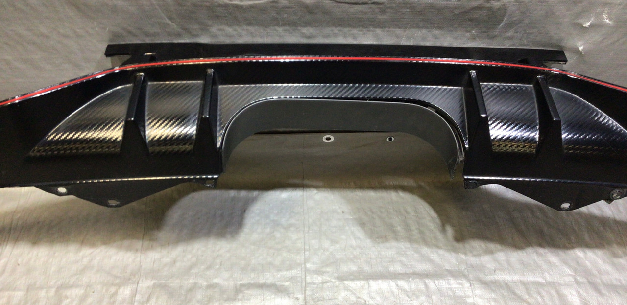 2017-2021 FK8 Honda Civic Type R Rear Bumper Spoiler / Diffuser Trim ...