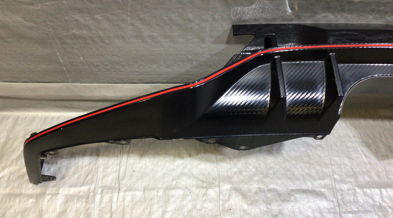 2017-2021 FK8 Honda Civic Type R Rear Bumper Spoiler / Diffuser Trim ...