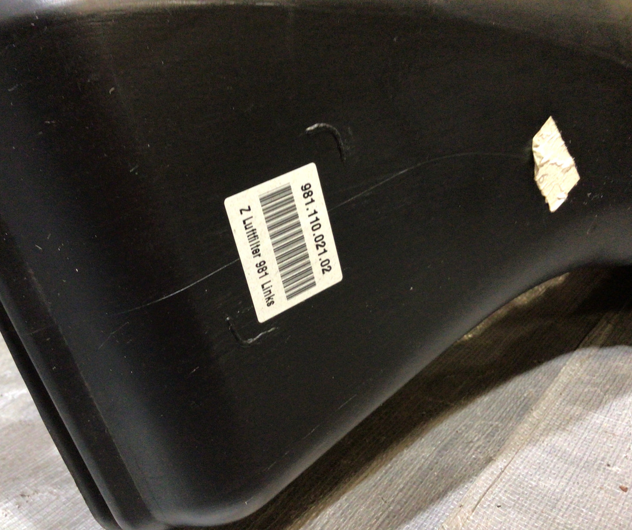 2013-2016 Porsche 981 Boxster Cayman OEM Air Intake / Airbox / BC201 ...