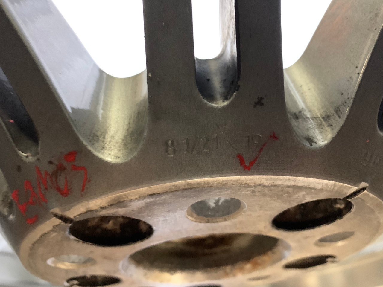 *DAMAGE* 2008-2013 BMW E90 E92 M3 Style 220M 19" Wheels Rims / Set of 4 ...