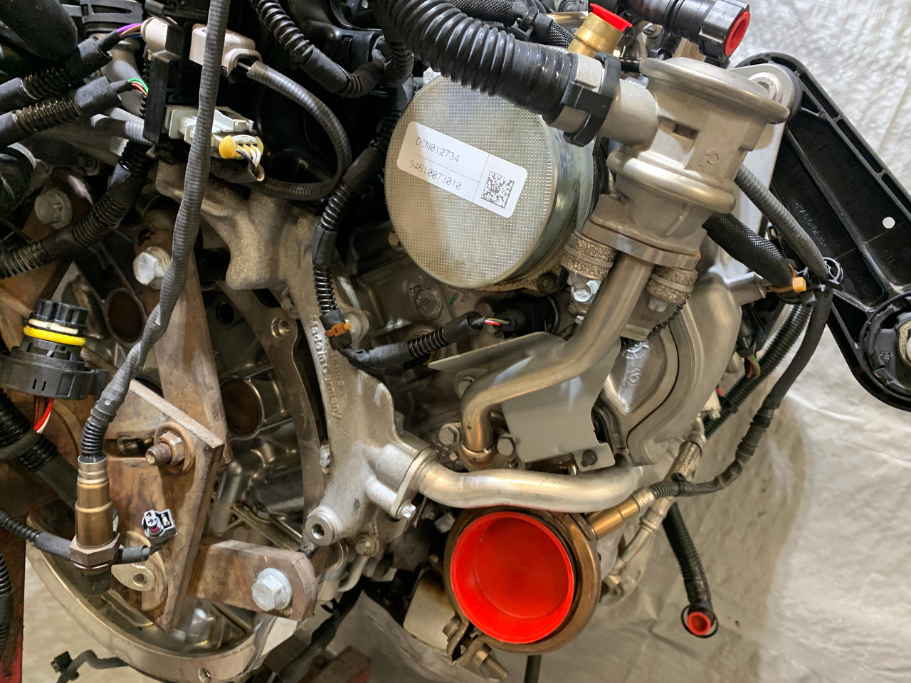 2017-2018 Porsche Macan GTS 3.0 Engine Long Block w/ Turbochargers ...