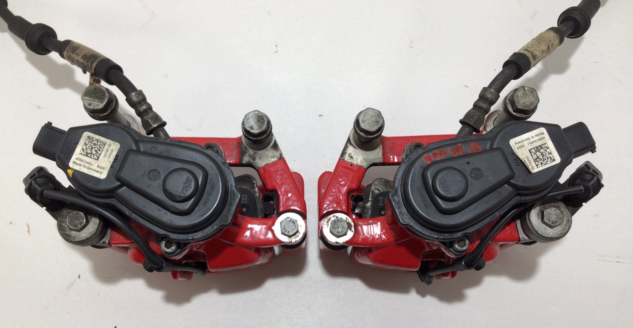 2017-2018 Porsche Macan GTS Brembo Brake Calipers / Red / Set of 4 ...