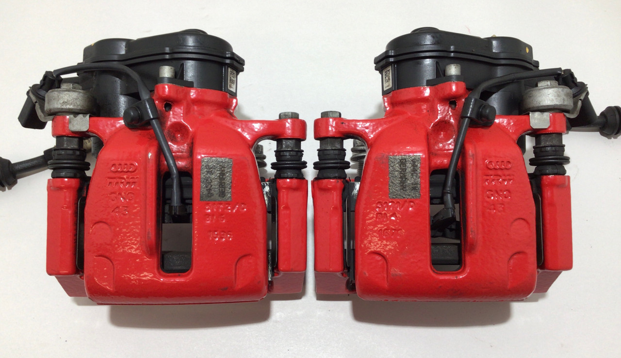 2017-2018 Porsche Macan GTS Brembo Brake Calipers / Red / Set of 4 ...