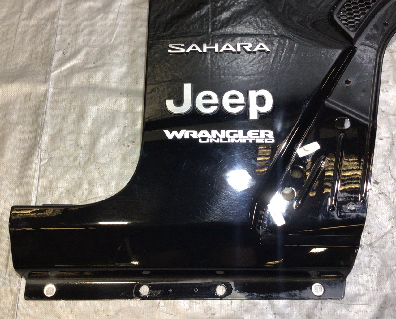 2018-2021 Jeep Wrangler JL Passenger Front Fender Apron Panel / Black ...