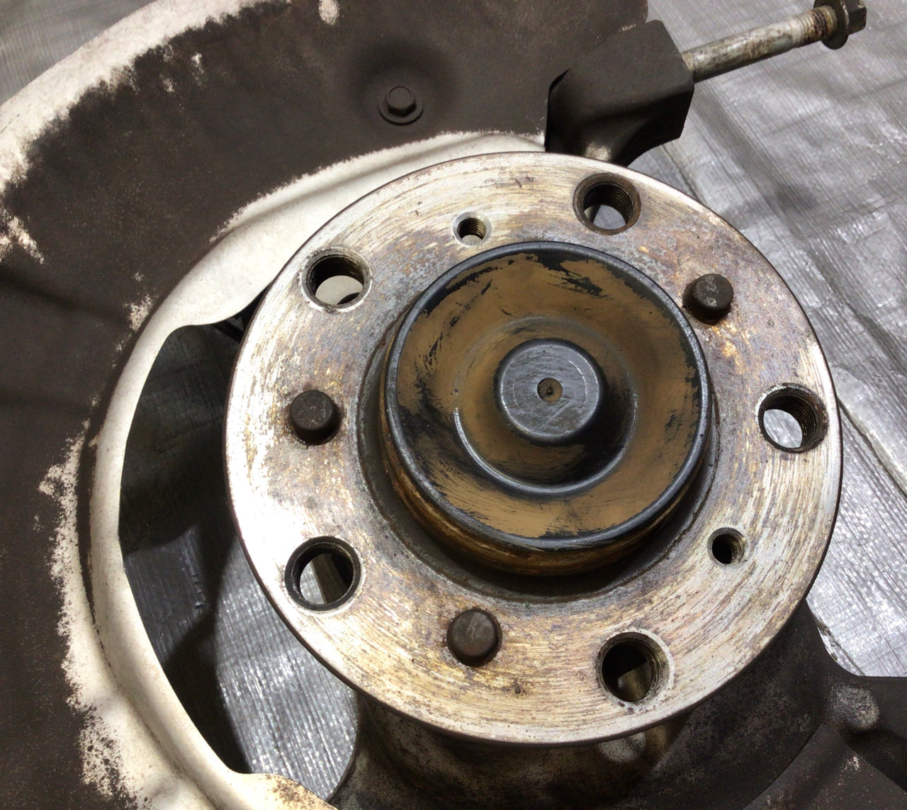 2012-2019 F06 F12 F13 BMW M6 Driver Front Spindle Hub w/ Control Arms ...