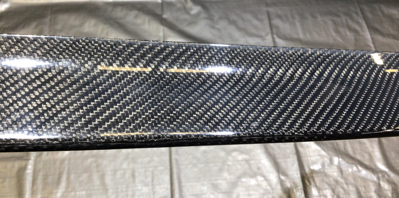 2012-2019 F06 F13 BMW M6 Aftermarket Carbon Fiber Trunk Spoiler / USED ...