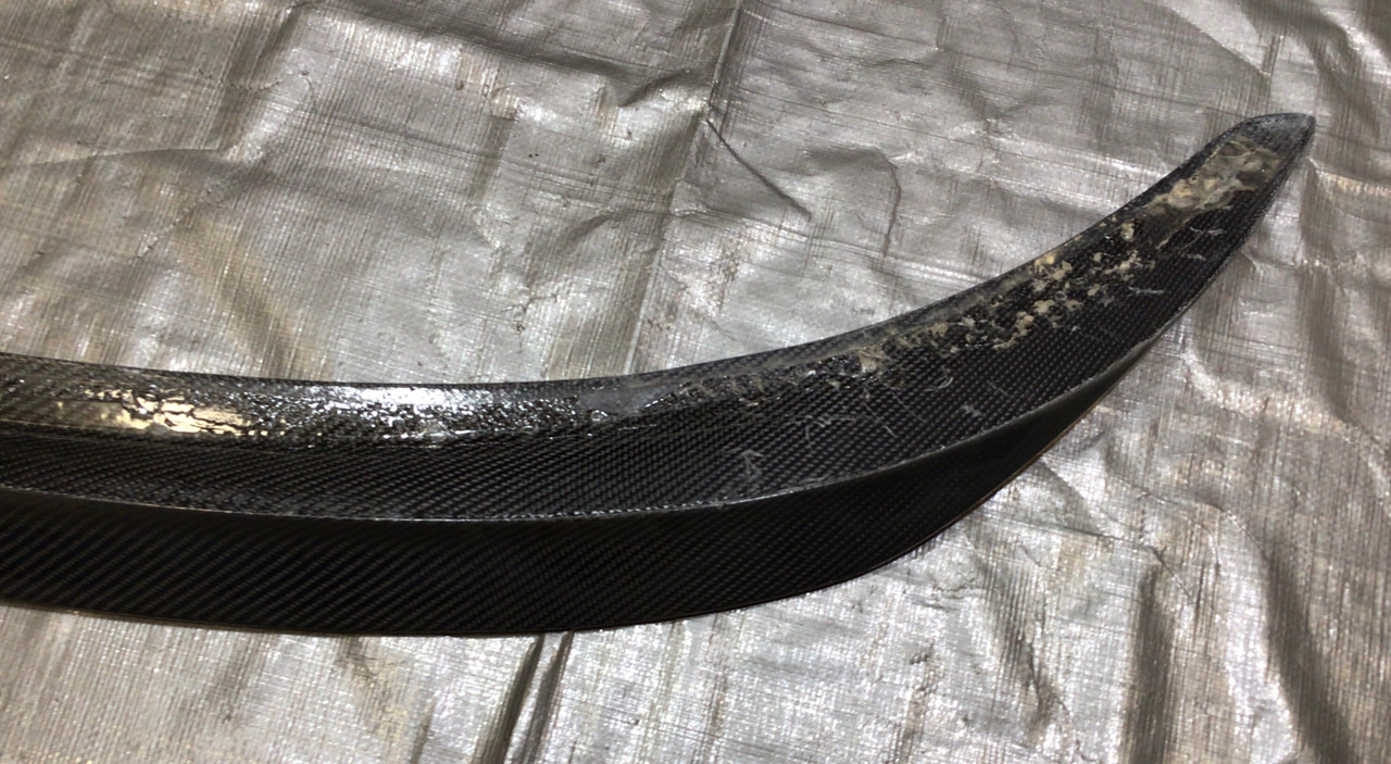 2012-2019 F06 F13 BMW M6 Aftermarket Carbon Fiber Trunk Spoiler / USED ...