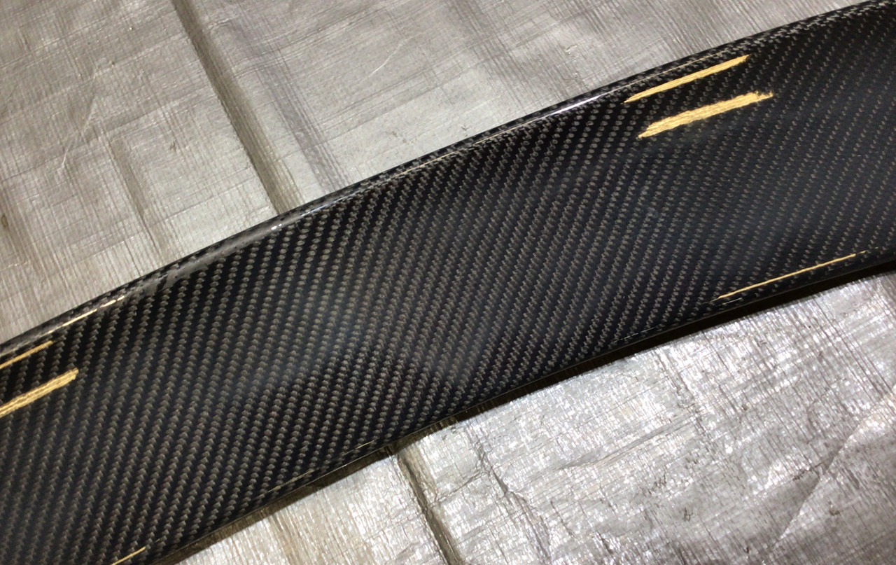2012-2019 F06 F13 BMW M6 Aftermarket Carbon Fiber Trunk Spoiler / USED ...