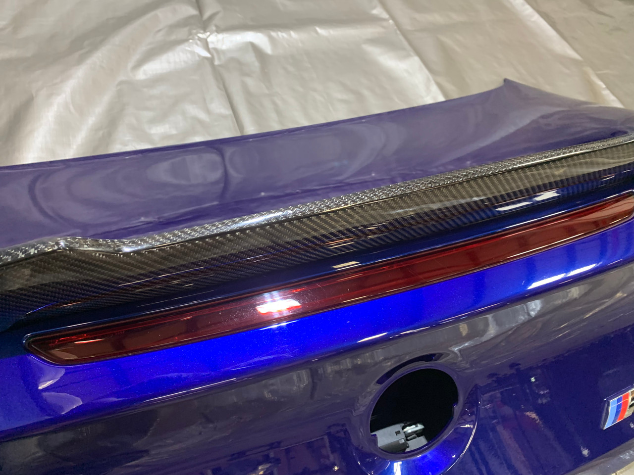 2013-2016 F13 BMW M6 Coupe Trunk Lid w/ Carbon Fiber Spoiler *DAMAGE ...