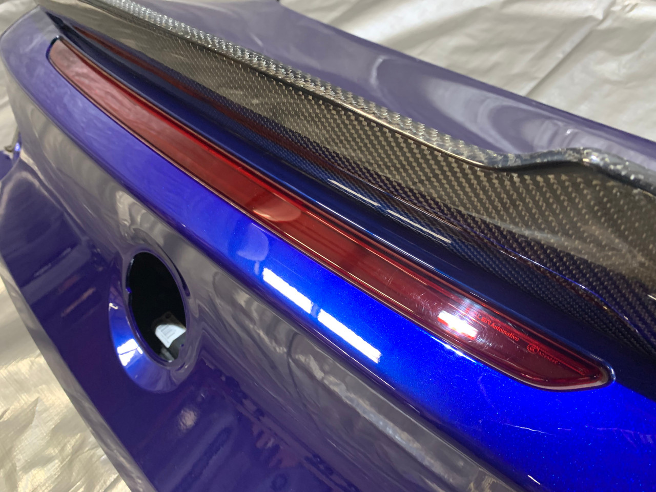 2013-2016 F13 BMW M6 Coupe Trunk Lid w/ Carbon Fiber Spoiler *DAMAGE ...
