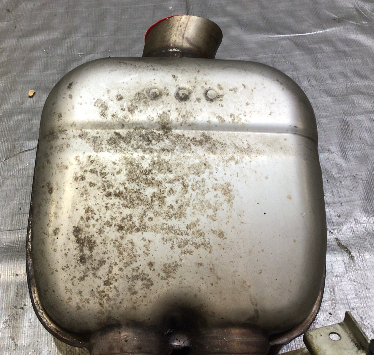 2012-2019 F06 F12 F13 BMW M6 Passenger Side Muffler w/ Tip / 78K M6202 ...