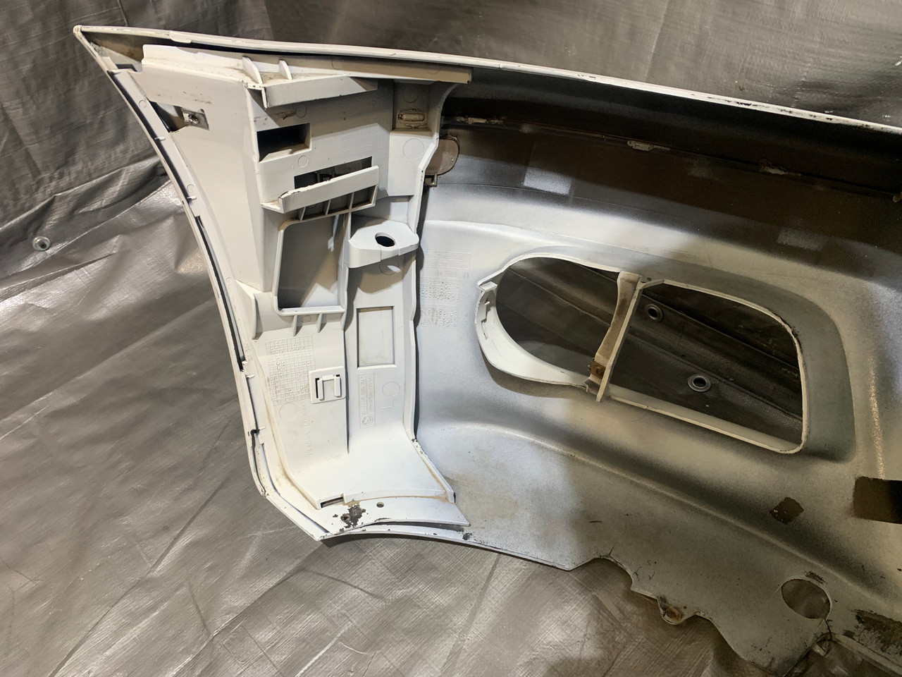 2001-2006 E46 BMW M3 Front Bumper Cover / DAMAGE / M3015 - Redline Auto ...