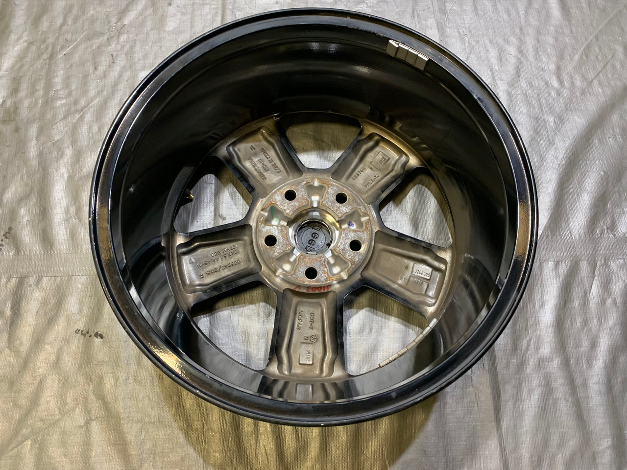 2018 2020 Jeep Wrangler Jl Sahara Oem 18x75 5 Spoke Wheels Rims Set