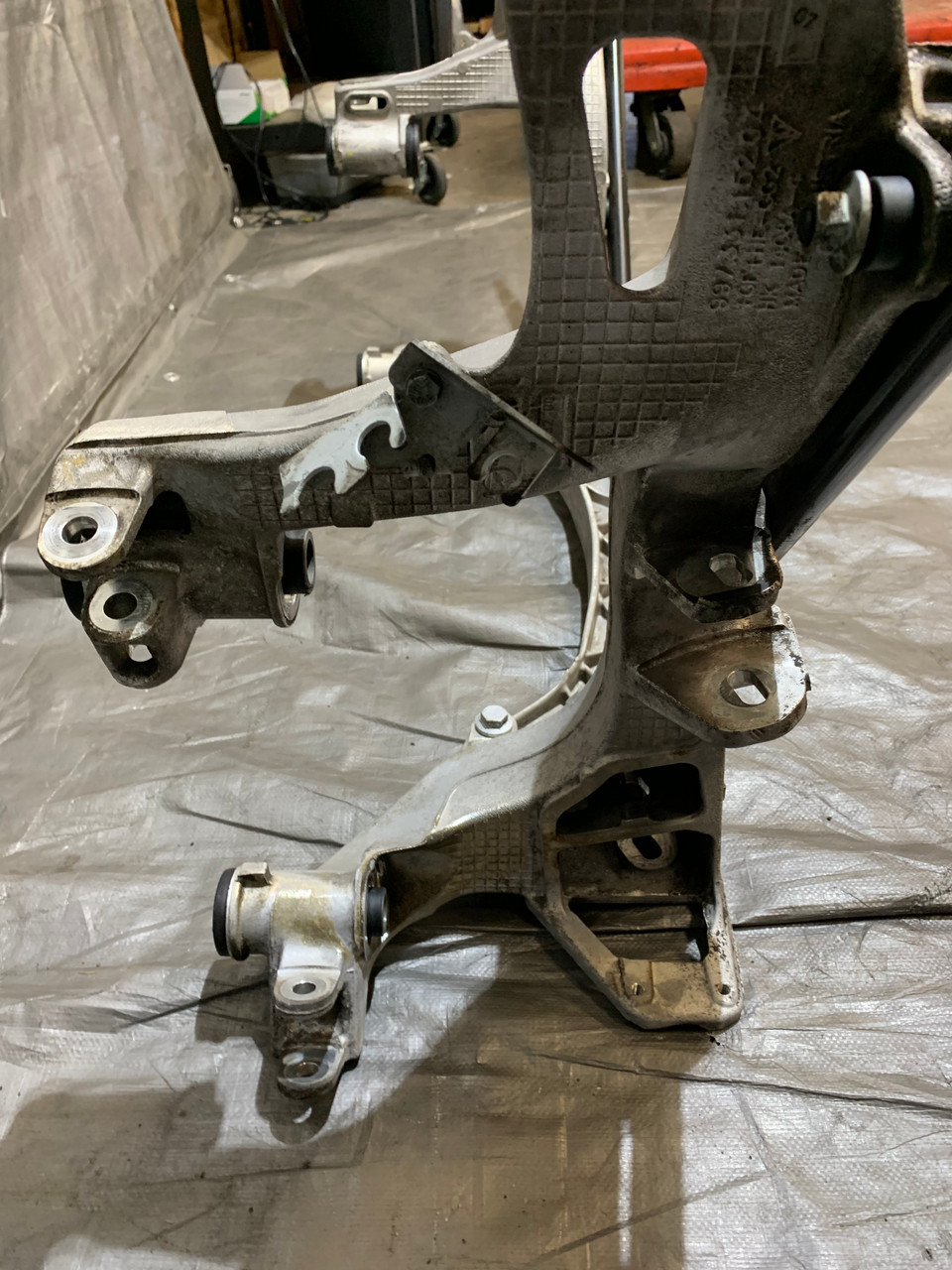 2006-2008 Porsche 997 911 Carrera Rear Subframe Crossmember Assembly ...