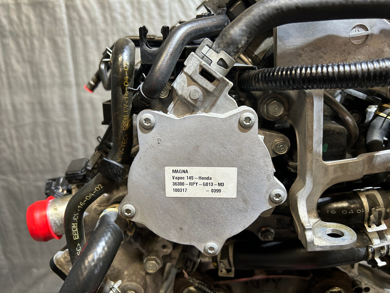 2017-2021 FK8 Honda Civic Type R 2.0l K20C1 Engine Long Block / DAMAGE ...