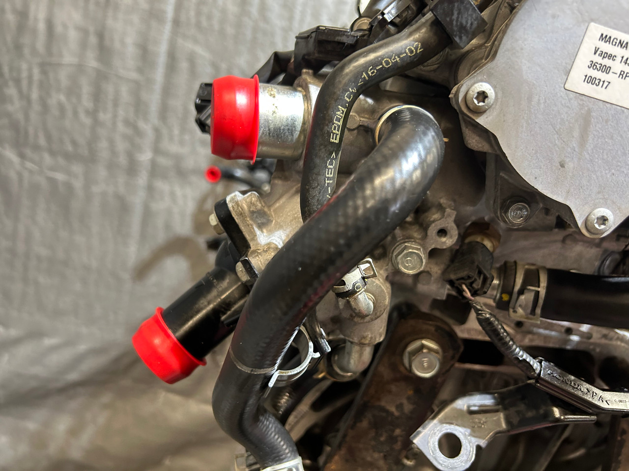 2017-2021 FK8 Honda Civic Type R 2.0l K20C1 Engine Long Block / DAMAGE ...