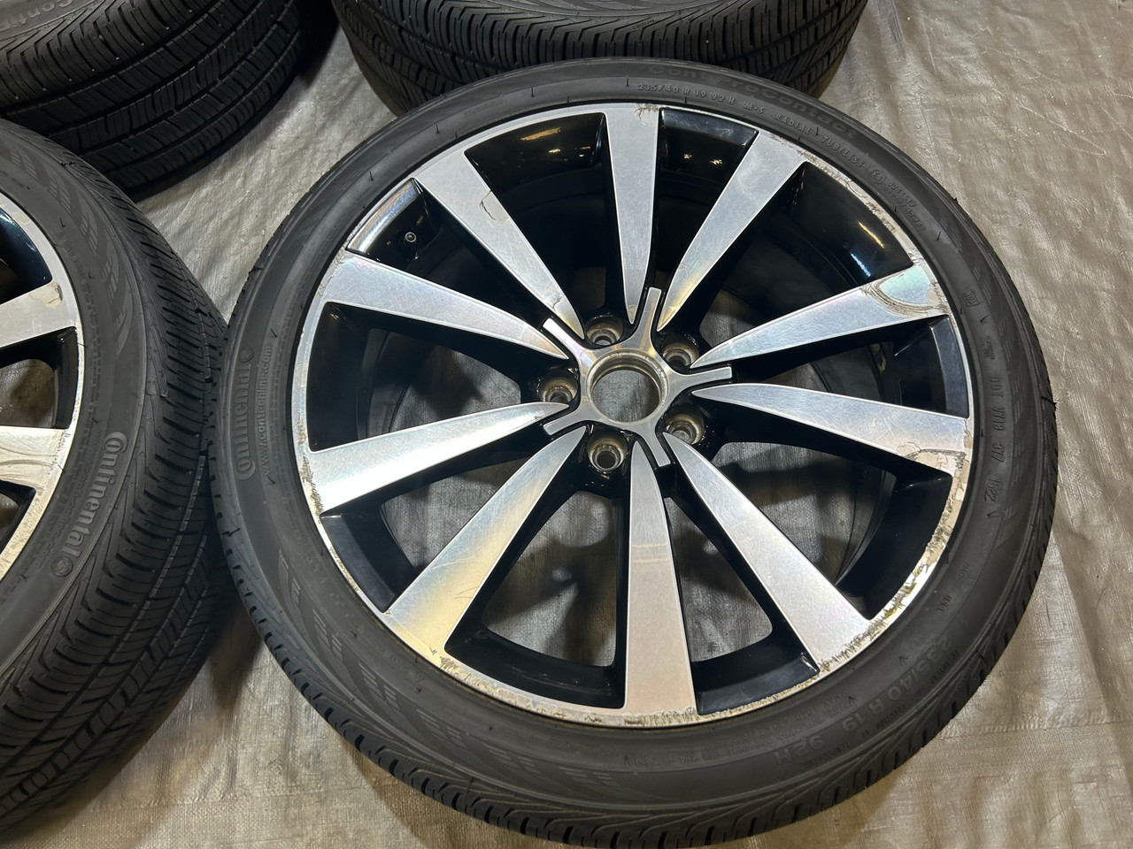 2012-2019 Volkswagen Beetle Turbo 19" Tornado Wheels Rims w/ Tires ...