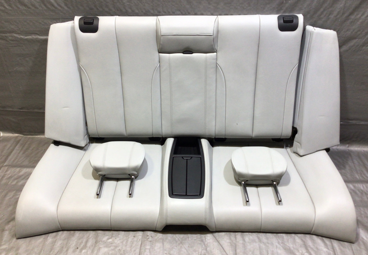 2015-2020 F83 BMW M4 Convertible Rear Seat Set / Silverstone Merino ...
