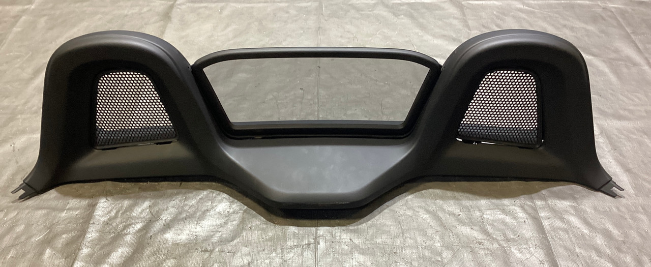 2013 2020 Porsche 981 718 Boxster Roll Hoop Covers w Mesh Wind Deflector Black BC202