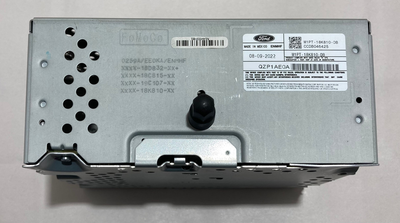 2022-2023 Ford Maverick Radio Head Unit Receiver / M1PT18K810DB / MV001 ...