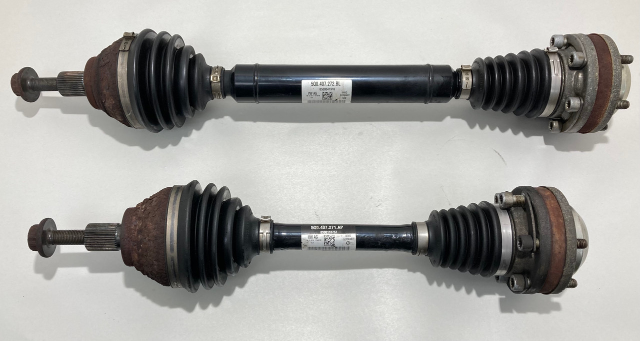 2015-2020 Audi S3 / A3 Quattro Front Axle Half Shafts / Pair / 108K ...