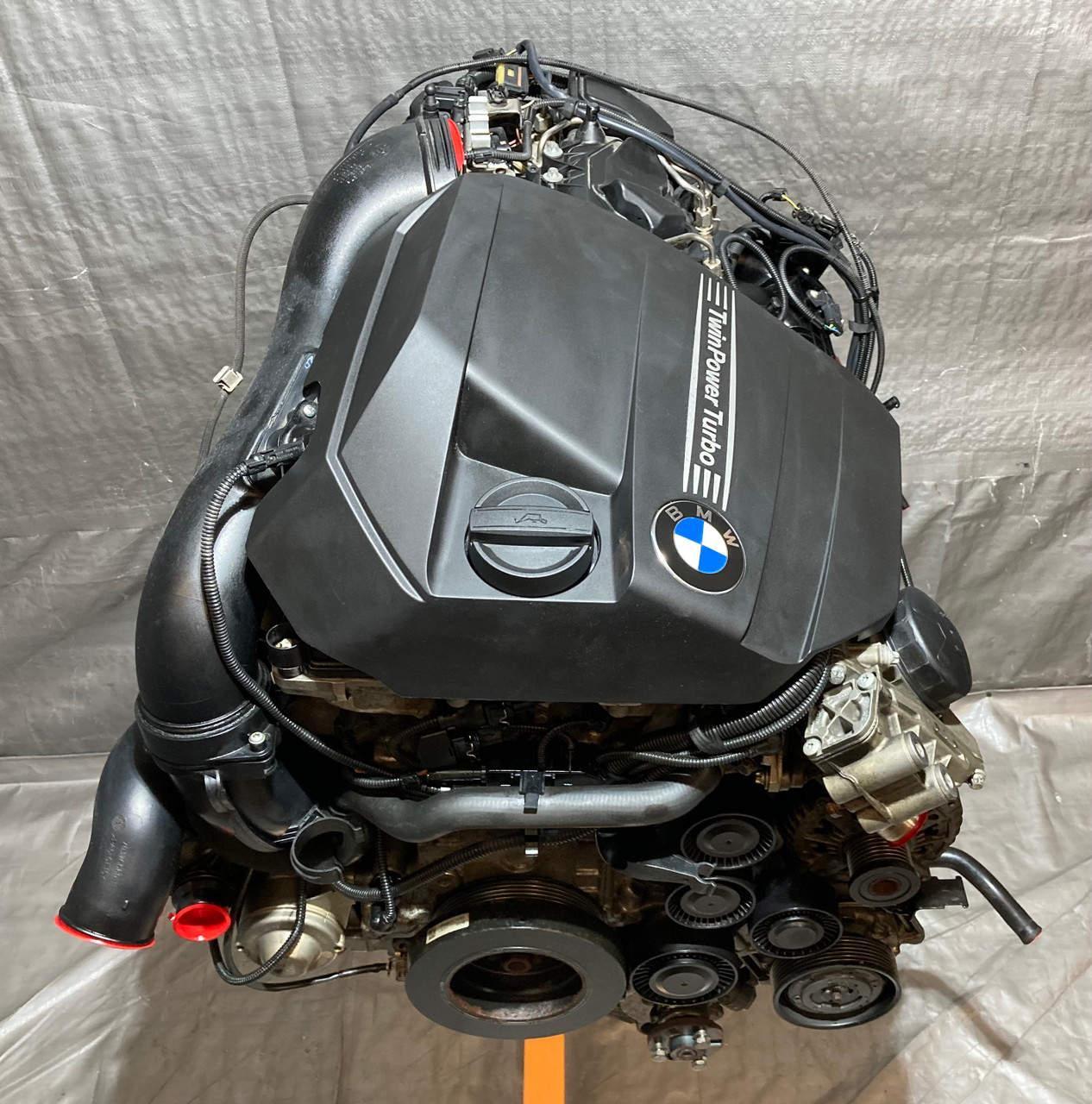 2011-2013 BMW 135i N55B30A 3.0l Engine Long Block w/ Turbocharger ...