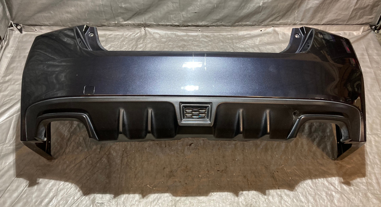 2015-2020 Subaru WRX STI Rear Bumper Cover w/ Trim / Dark Gray Metallic ...