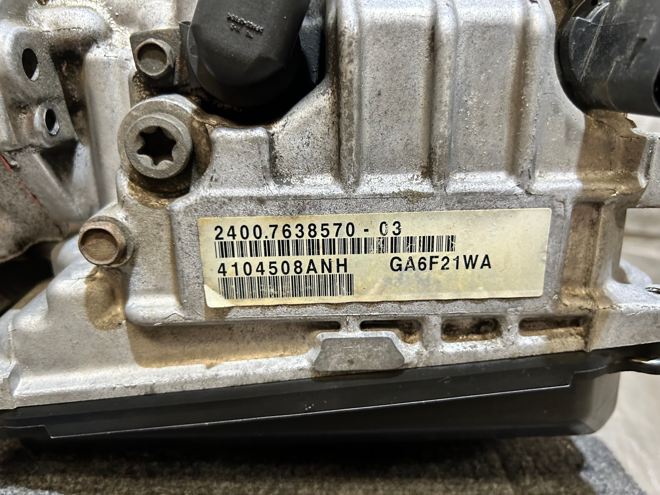 2011-2016 Mini Cooper S 6 Speed Aisin Automatic Transmission / GA6F21WA ...