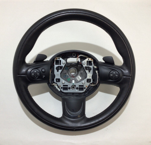 2011-2015 Mini Cooper Steering Wheel / 3 Spoke / Manual / Black Leather ...