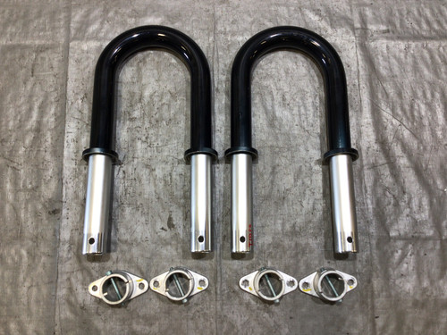 2001-2006 Audi TT Convertible Roll Hoops w/ Trim / Black / T1020 ...