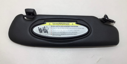 2006-2012 Porsche 987 Cayman Passenger Sun Visor / Black / BC018 ...