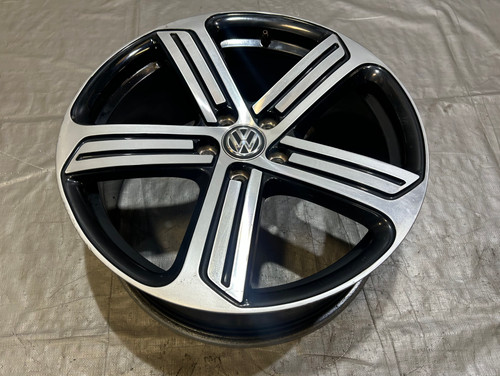 *DAMAGED* 2016-2018 Volkswagen MK7 Golf R 19x8" Cadiz Wheel Rim / M7R07 ...