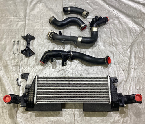 2017-2020 Fiat 124 Spider Intercooler w/ Piping Set *DAMAGE* / FD019 ...