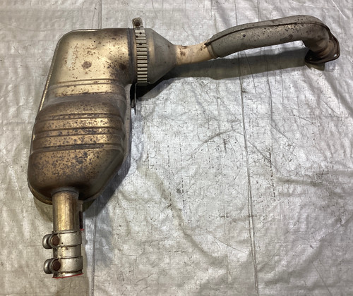 2009-2012 Porsche 987 Boxster Cayman Driver Side Exhaust Muffler / 89K ...