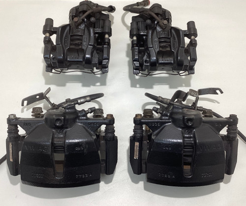 2015-2019 Volkswagen MK7 Golf R OEM Brake Calipers / Black / Set of 4 ...