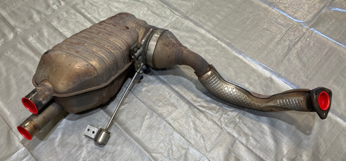 2005-2007 Porsche 987 Boxster S 3.2l Passenger Side Exhaust Muffler ...