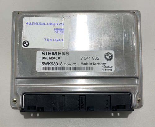 2004 E85 BMW Z4 3.0i Convertible Engine Control Module ECU DME ...