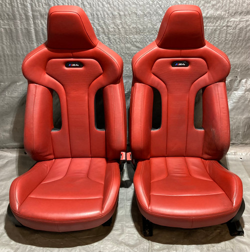 2015-2020 F82 BMW M4 Coupe Competition Package Sakhir Orange Merino ...