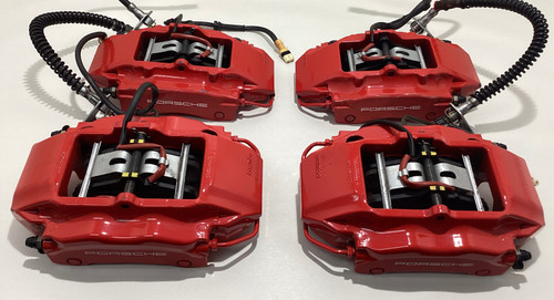 2000-2004 Porsche 986 Boxster S / 996 911 Brembo Brake Calipers / Red ...
