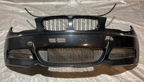2008-2013 BMW 135i Front Bumper Cover w/ Grilles / Black Sapphire ...