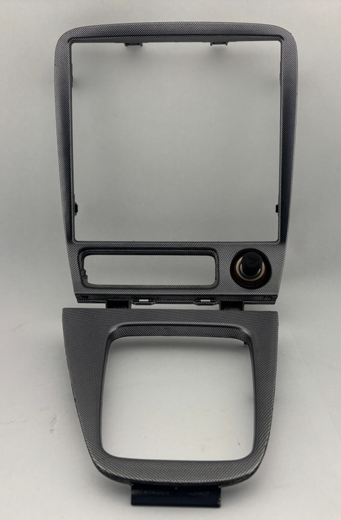 1999-2005 MazdaSpeed Miata Radio Surround Trim Set / Faux Carbon ...