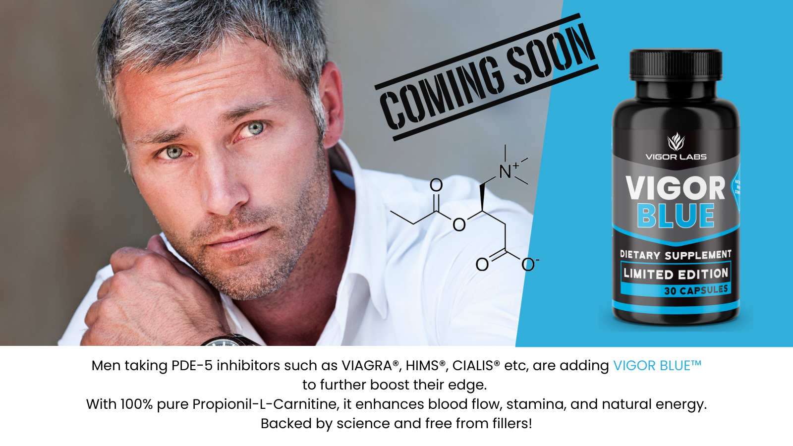 Men's health supplements by Vigor Labs