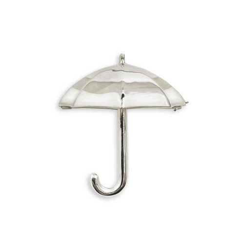 Sterling Silver Umbrella Pin - J.H. Breakell and Co.
