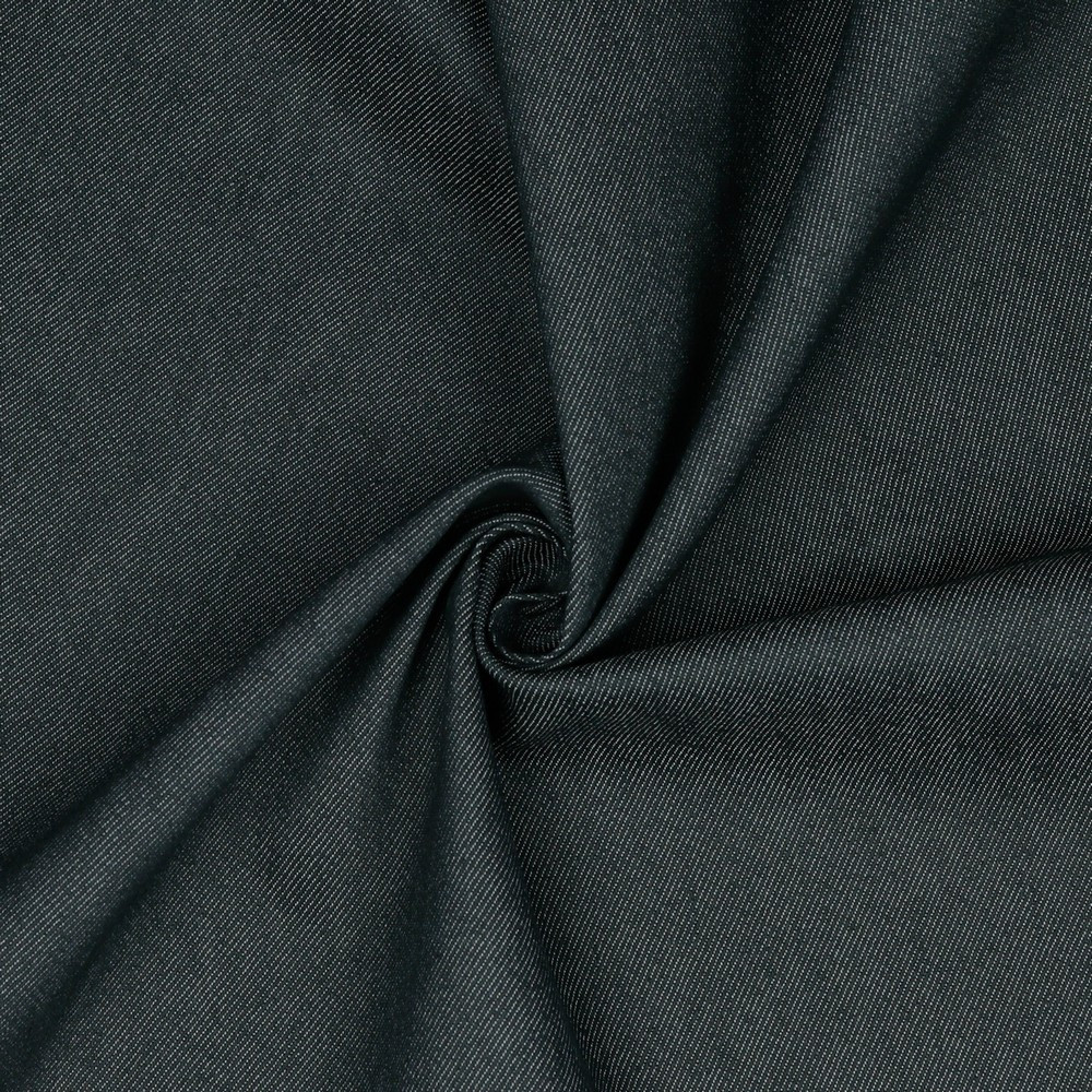 Dark Gray Stretch Denim - KnitFabric.com