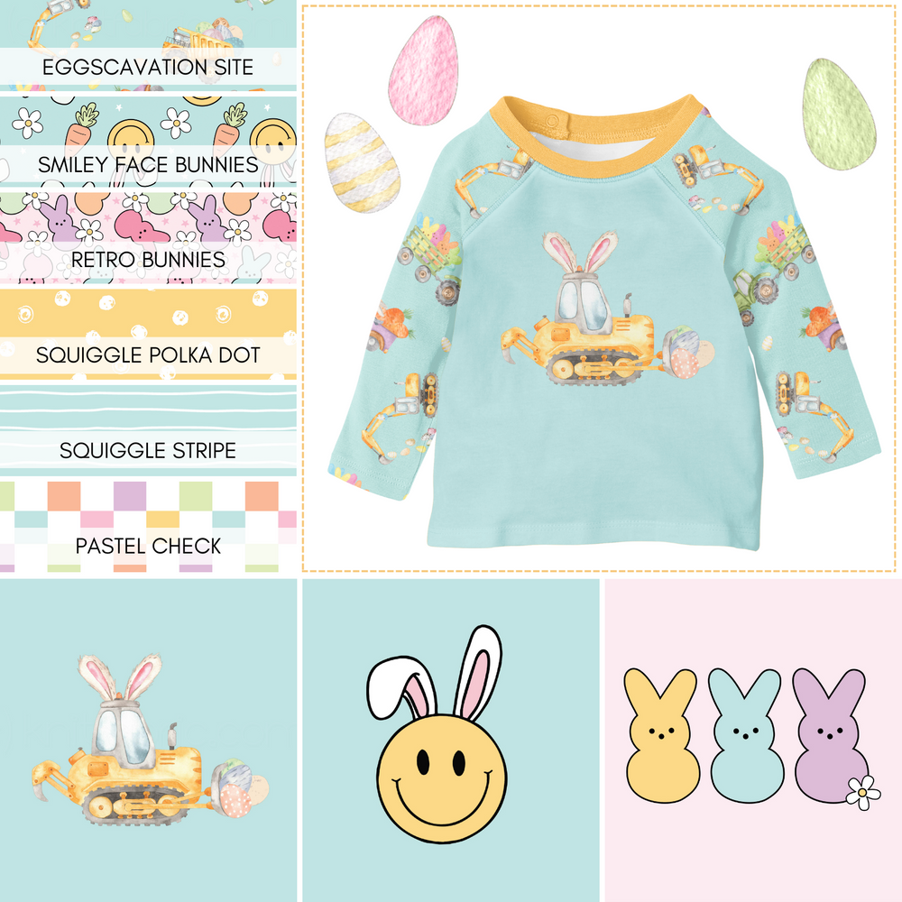 Easter Panel Set - KnitFabric.com