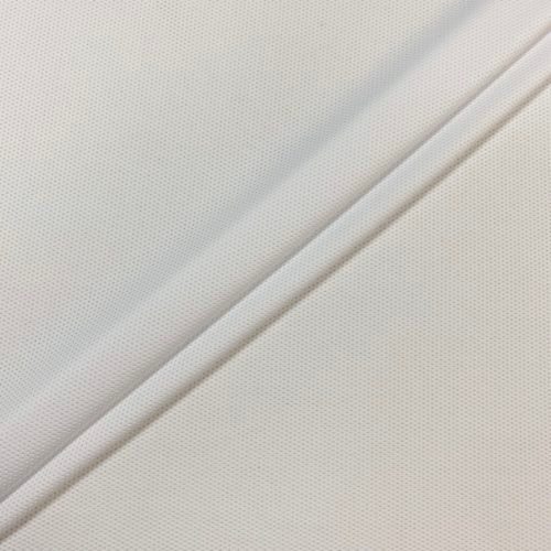 White Stretch Mesh - KnitFabric.com