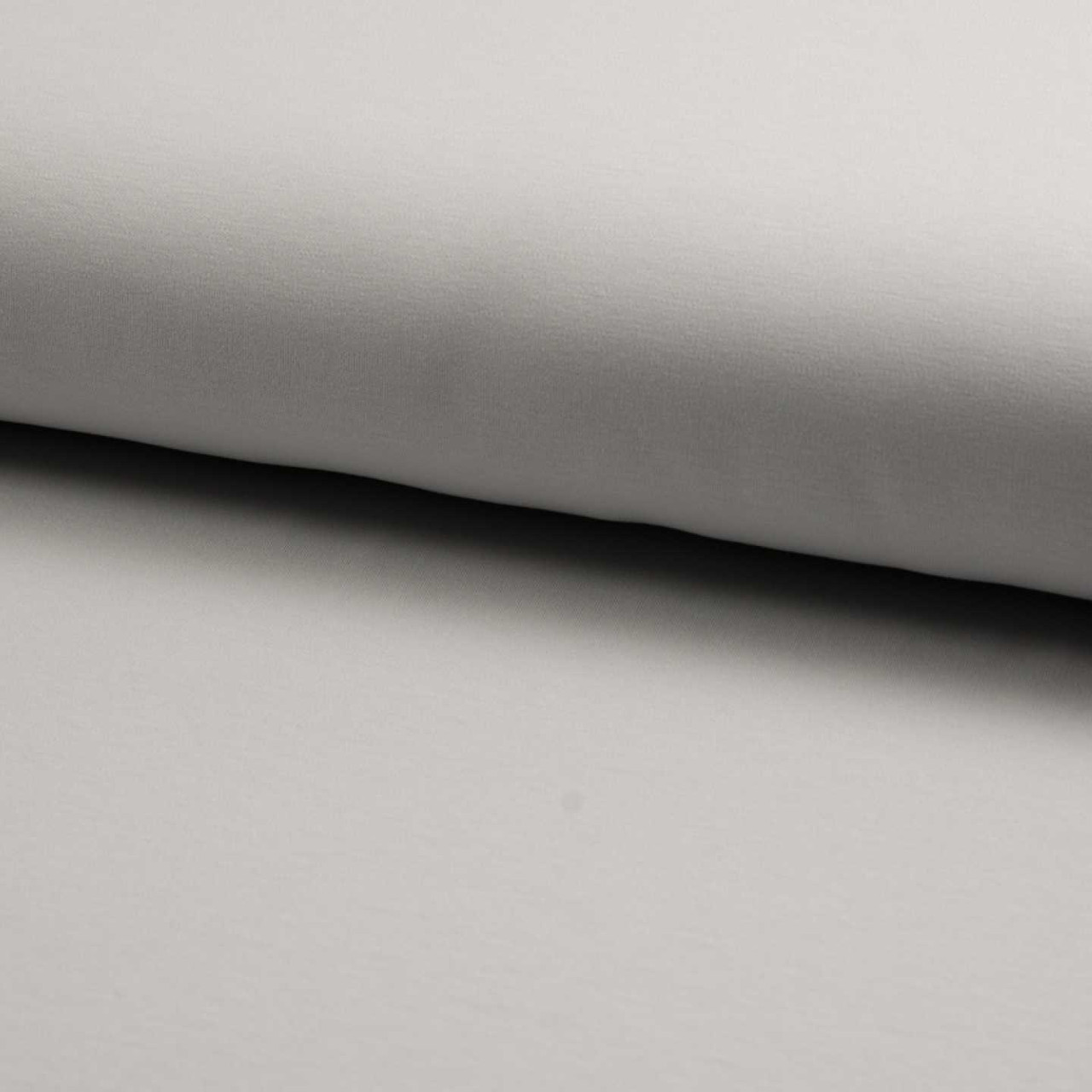 Light Gray Heavyweight Interlock Euro Knits KnitFabric.com