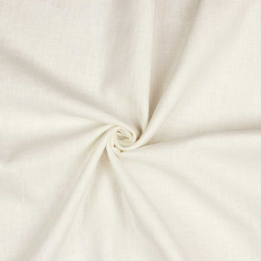 Ecru Washed Linen - KnitFabric.com