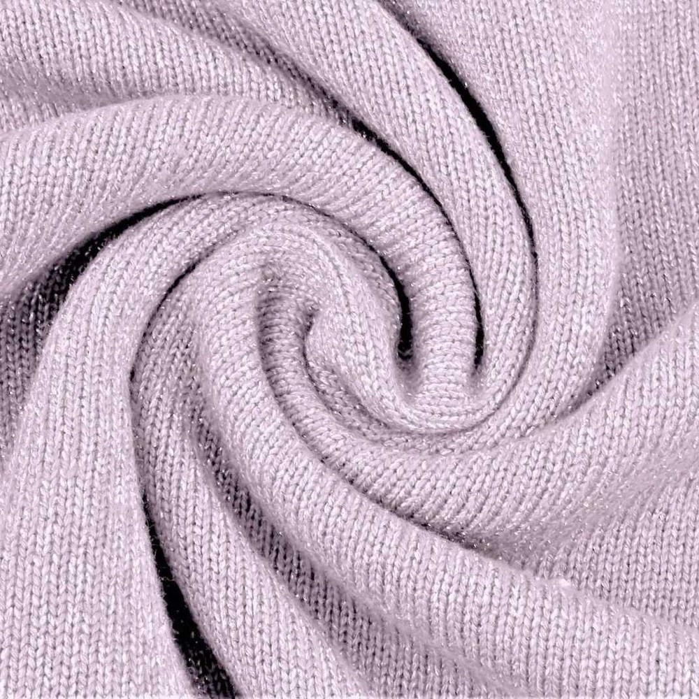 Lilac Sparkle Knitted Euro Knits KnitFabric.com